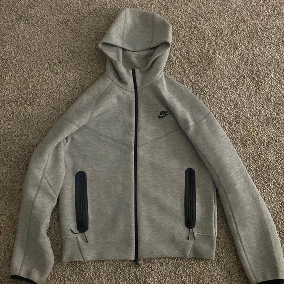 Nike | Jackets & Coats | Grey Nike Tech | Poshmark